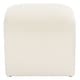 SAFAVIEH Kibo Curved Waterfall Velvet Ottoman. - Bed Bath & Beyond ...