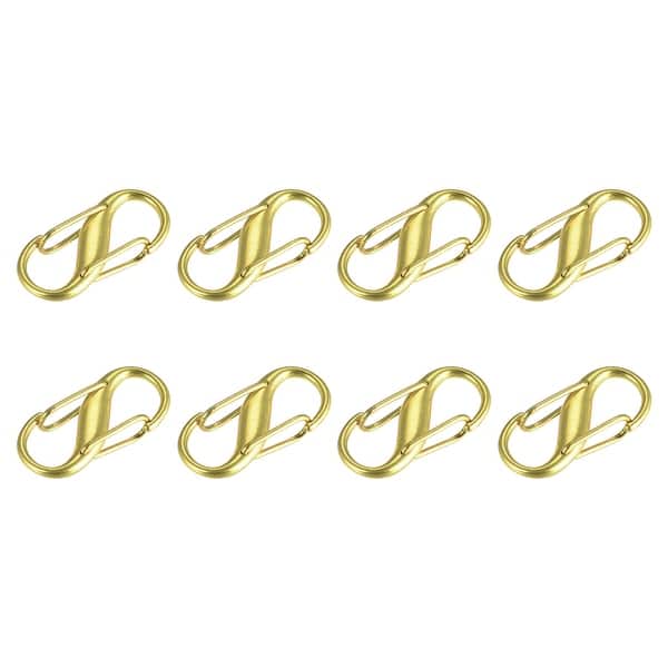 Adjustable Metal Buckle, 8Pcs 27x13mm Chain Shortener Bag Strap Clasp ...