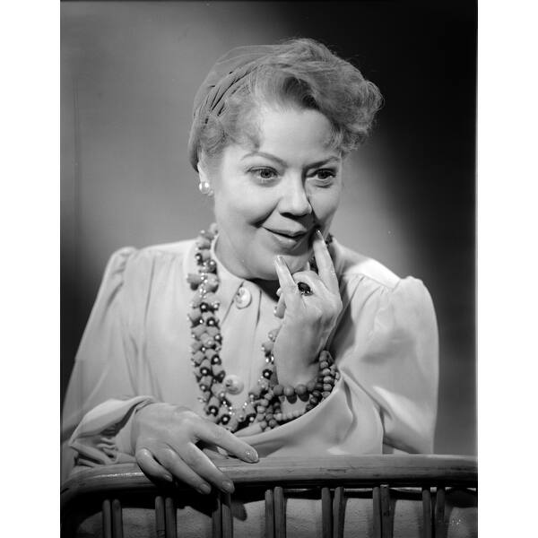 Spring Byington Reclining Pose in Black and White Portrait wearing ...