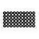 Round Number Stickers, Self Adhesive PVC Label Waterproof - Bed Bath ...