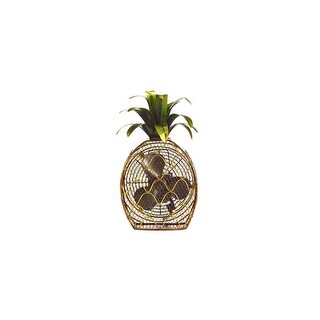 DecoBreeze DBF0375 15-1/2" Tall 2 Speed Portable Figurine Table Fan ...