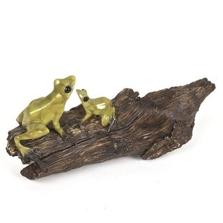Frogs On A Log Figurine - Bed Bath & Beyond - 40299607