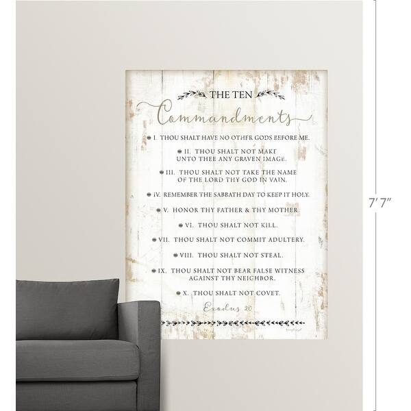 "The Ten Commandments" Poster Print - Bed Bath & Beyond - 23574658