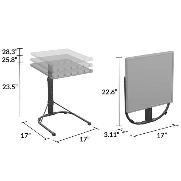 COSCO Multi-Functional Adjustable Height Personal Folding Activity ...