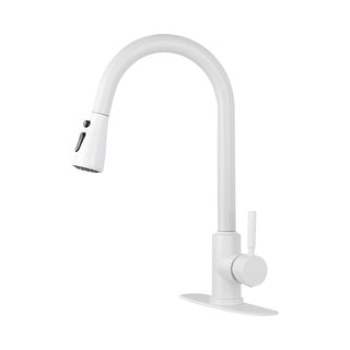 Strong and Durable,Kitchen Faucet with Pull Out Spraye,Simple and ...