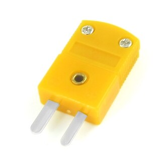 K Type Thermocouple Temperature Sensor Wire Connector SMPW-K-M Orange ...