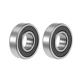 R8-2RS Deep Groove Ball Bearing 1/2"x1-1/8"x5/16" Sealed Bearings 2pcs ...