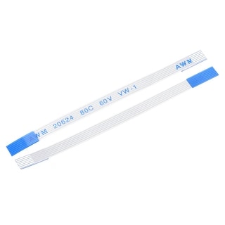 FFC Ribbon Flat Flexible Cable 0.5mm 60mm B Type for LCD Laptop 10pcs ...