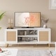 Ail TV Stand for 65 Inch TV Stand White Entertainment Center Modern TV ...