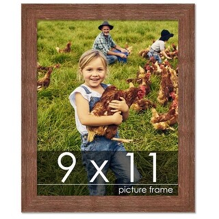 9x11 Frame Brown Barnwood Distressed/Aged Old Weathered Natural Wood ...