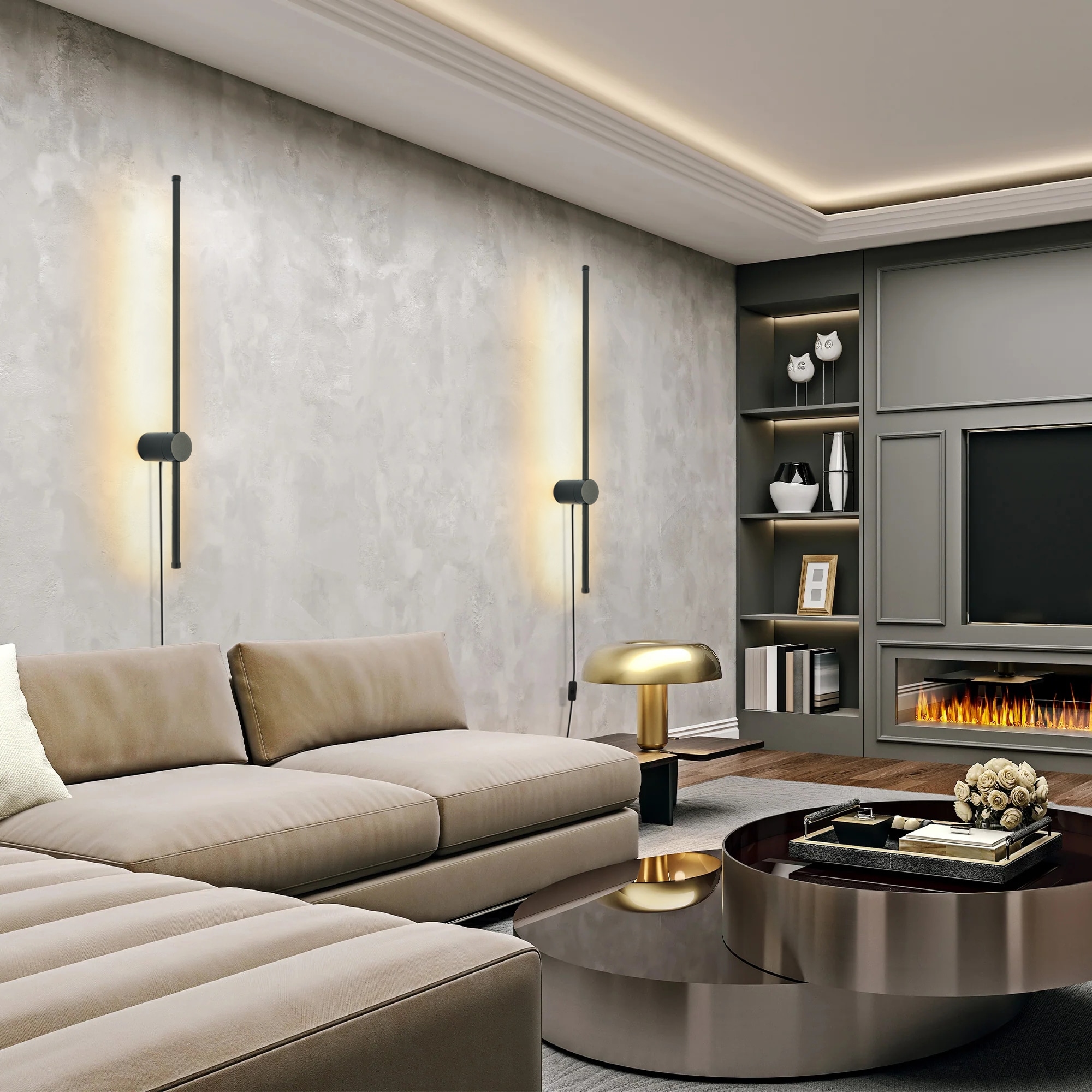 inside house wall lights