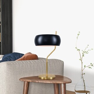 Minimalist Gold and Black Dimmable Table Lamp - Bed Bath & Beyond ...