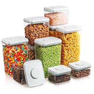 Food Storage Containers, 10-Piece BPA Free Food Storage Containers Air ...
