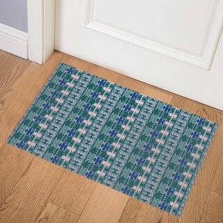 AZTEC GREEN Doormat By Kavka Designs - Bed Bath & Beyond - 31258333