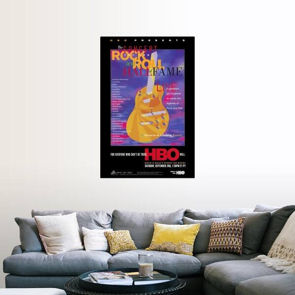 "The Concert for the Rock and Roll Hall of Fame (1995)" Poster Print ...
