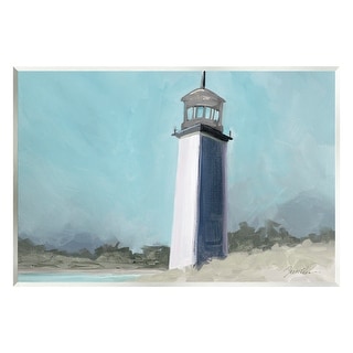 Stupell Muted Lighthouse Landscape Wall Plaque Art Design by Liz Jardine - Bed Bath & Beyond ...