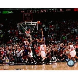 Allan Houston Game And SeriesWinning Shot Against The Miami Heat During ...