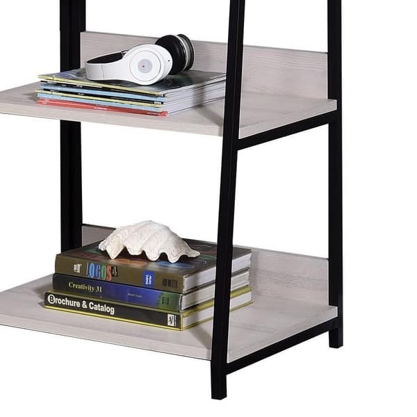Wendral Bookshelf (3-Tier) with 3 Open Compartment (3 Wooden Shelves ...