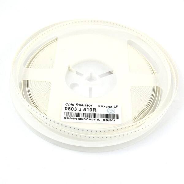 5000 Pieces Electronic 510 Ohm SMT SMD Thick Film Chip Resistor 0603 ...