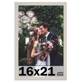 16x21 Frame White Wash Picture Frame - Complete Modern Photo Frame ...