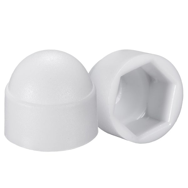 Plastic Dome Bolt Nut Protection Cap Cover M8 / 13mm Hex Screw Cover ...