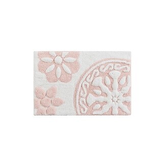 Casablanca Medallion Cotton Tufted Bath Rug - Bed Bath & Beyond - 39485449