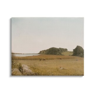 Stupell Countryside Grazing Cows Canvas Wall Art Design by Lettered and ...