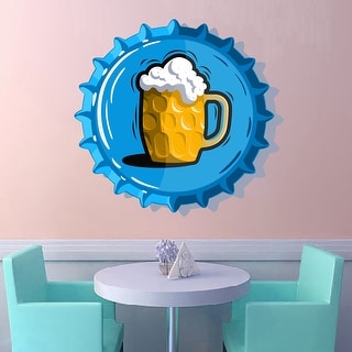 Beer Cap Wall Decal - Bed Bath & Beyond - 32004424