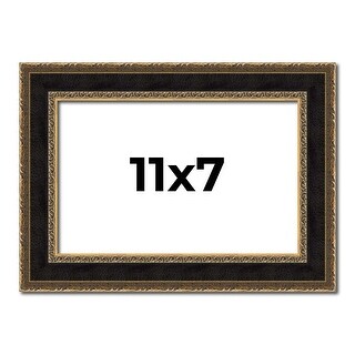 11x7 Frame Gold Antique Vintage Sold Wood Picture Frame | 1.75 Inch ...