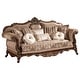 Best Master Furniture Isadora Victorian Traditional Chenille Hazelnut ...