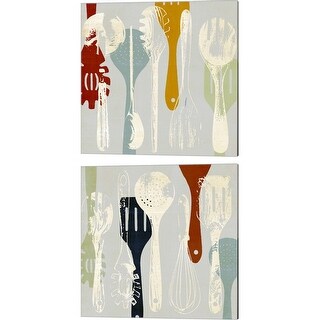 Annie Warren 'Cook's Choice' Canvas Art (Set of 2) - Bed Bath & Beyond ...