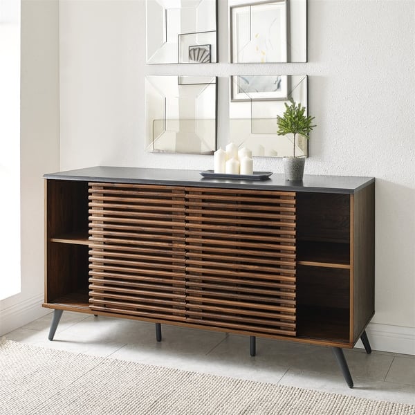 dark walnut sideboard