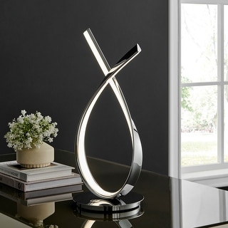 Murphy Touch Dimmable Integrated LED Chrome Table Lamp - Bed Bath ...