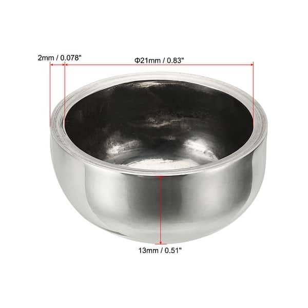 Pipe End Cap,2Pcs 304 Stainless Steel Tube End Fitting Polished - Bed ...