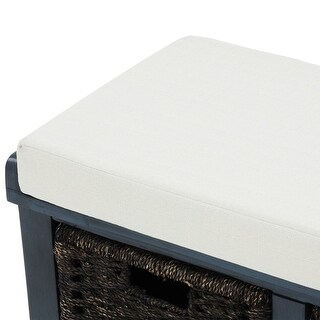 Entryway Bench with Removable Cushion - Bed Bath & Beyond - 43007115