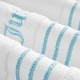 Juicy Couture Neon Border Bath Towels 6-Piece 2 Bath towels 2 Hand ...