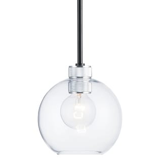 Maxim Vessel Single Light 7" Wide Mini Pendant with Hand-blown Glass ...