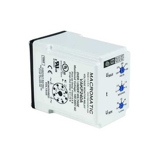 Macromatic Volt Sensor Relay,240VAC,10A @ 240V,SPDT VAKP240A - 1 Each ...