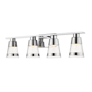 Z-Lite Ethos 4 Light 32" Wide Integrated LED Bathroom Vanity Light ...
