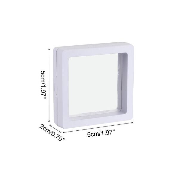 Floating Frame Display Holder 3D Display Box with Base - Bed Bath ...
