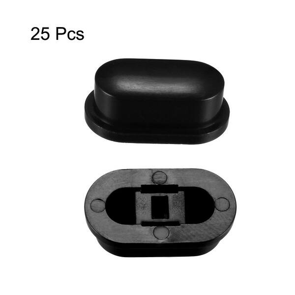 25Pcs Plastic 18x10x7mm Latching Pushbutton Tactile Switch Caps Cover ...