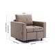 Linen Module Sectional Sofa Single Seat Cross Section Couch w/Ottoman ...