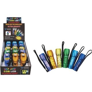 Diamond Visions Colored Cob Flashlight 08-1738 Unit: EACH Contains 15 ...