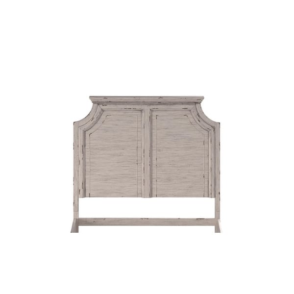 Palisade Distressed Antique White Panel Headboard by Greyson Living - On Sale - Bed Bath ...