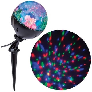 Gemmy 36539 Christmas LED Confetti Light Show Projector, Multicolored ...