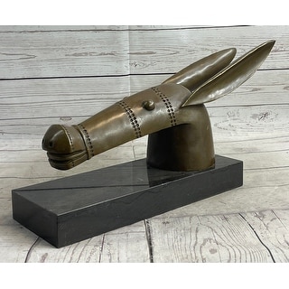 Donkey Head Bronze Metal Bust Sculpture On Marble Base After Pablo Pico ...