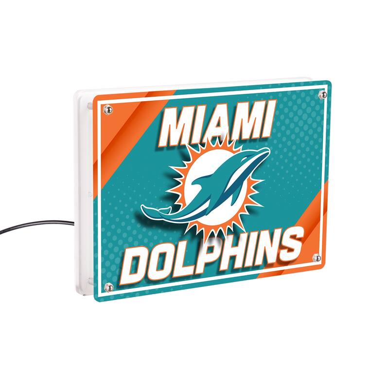 Miami Dolphins LED Lighted Sign - Bed Bath & Beyond - 36525497