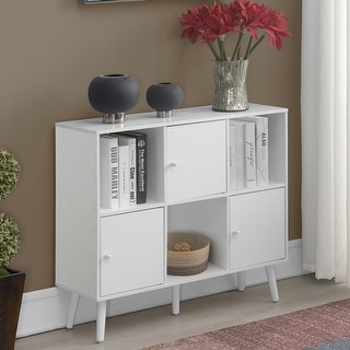 Xtra Storage Cube Organizer Sideboard Console Table with 3 Cubbies and ...