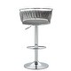 Set of 2 Velvet Adjustable Swivel Bar Stools - Bed Bath & Beyond - 36494917