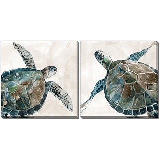 Neutral Sea Turtle Set of 2 - Bed Bath & Beyond - 37964411